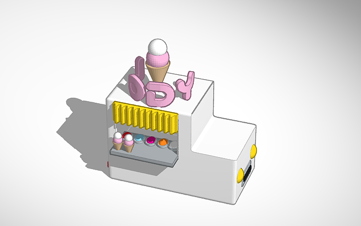 3D design Food truck | Tinkercad