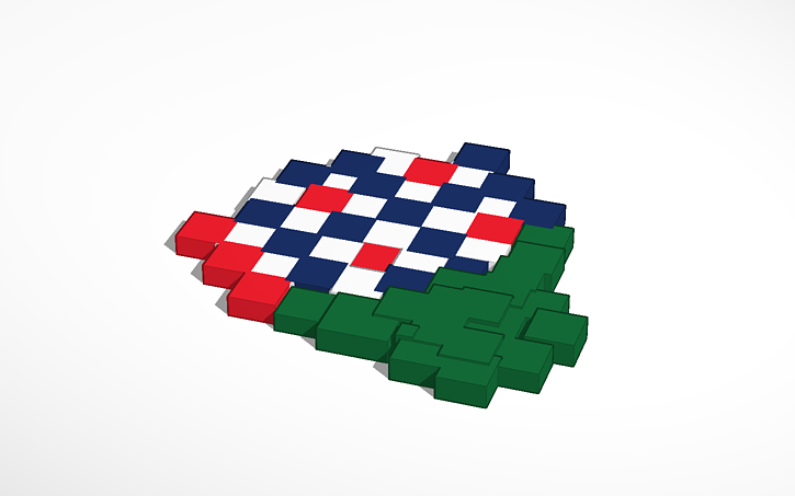 3D design American rose bush | Tinkercad