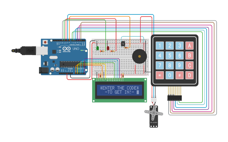 Circuit design Spare_Activity # 3: Password Door Lock Security System ...