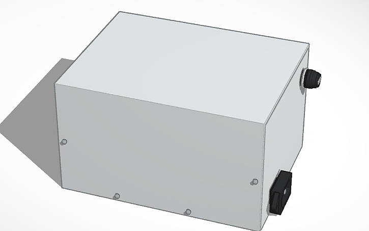 3D design Fuente de Poder V1 - Tinkercad