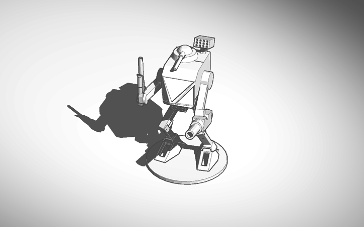 3D design Original Vanguard Mech #MECH | Tinkercad