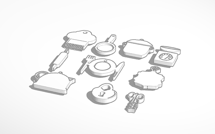 3D design symbols and icons part 2 | Tinkercad