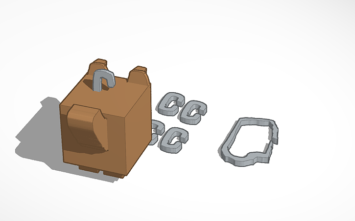 3D design pet simulator x dog key chain | Tinkercad