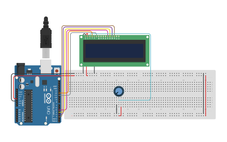 Circuit design Ejemplo 10 - Tinkercad