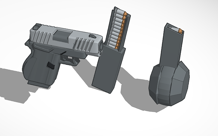 3D design Glock 43 | Tinkercad