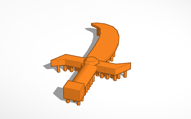 3D design Dagger (rogue Lineage) - Tinkercad