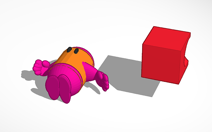 3d Design Fall Guy Tinkercad