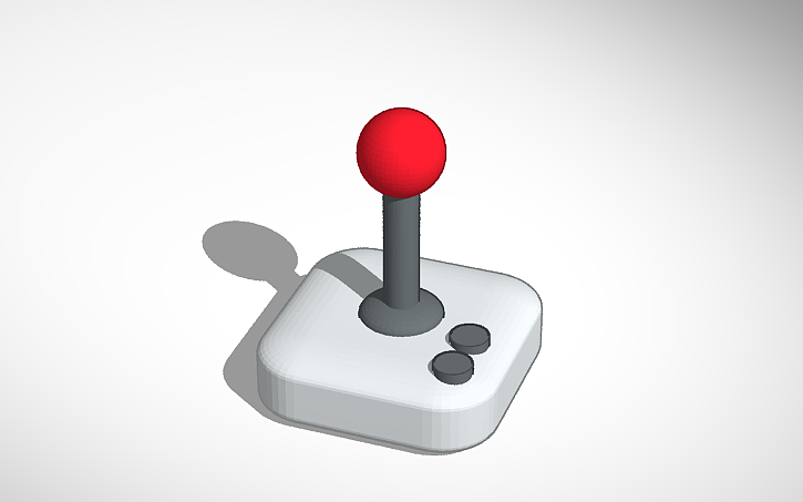 3d Design Joystick Tinkercad