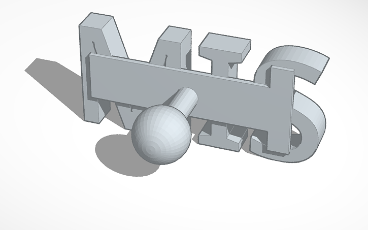 3D design MIS Stamp 3d print | Tinkercad