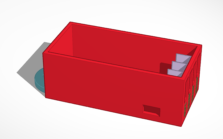 3D design Pi Zero USB Case - Tinkercad