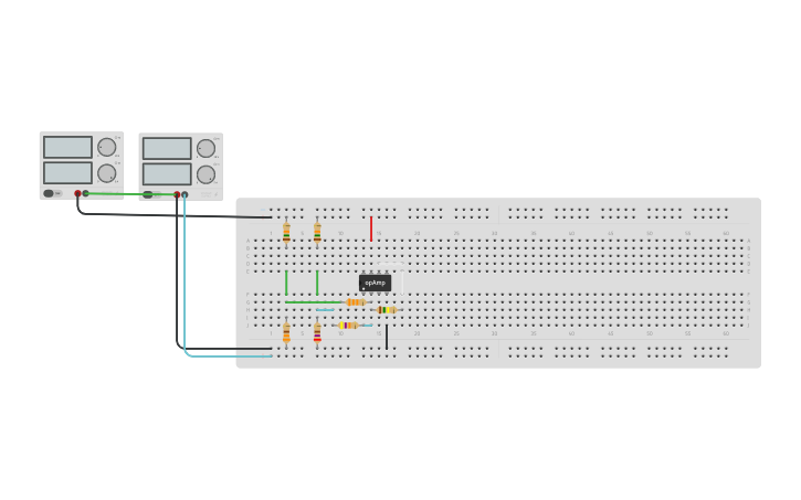 Circuit design rel 7 ci 1 - Tinkercad