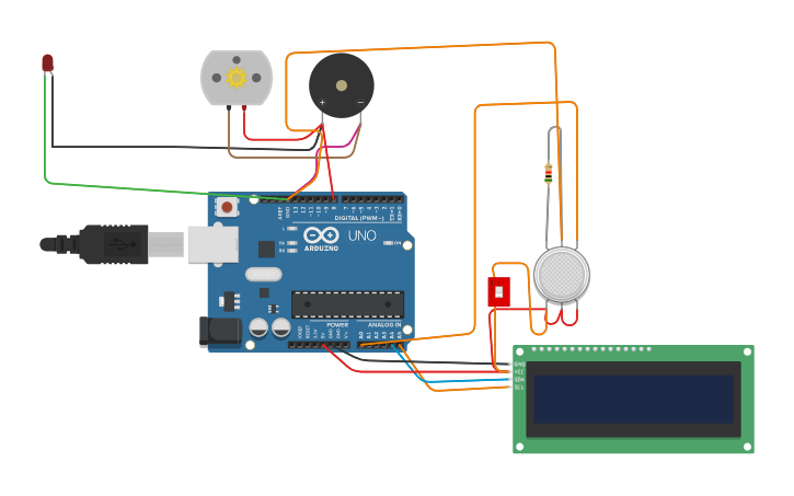Circuit design นางสาวมณีรัตน์ อ่อมแก้ว เลขที่42 | Tinkercad