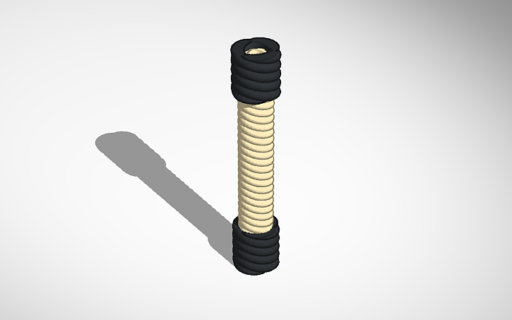 3D design rope - Tinkercad