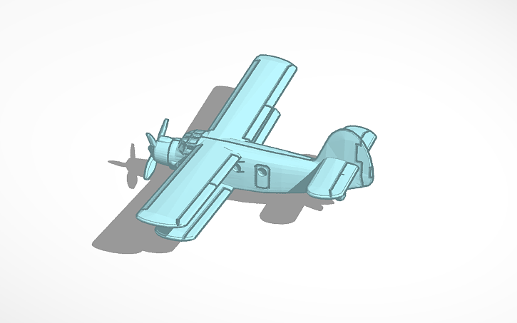 3D design Antonov An-2 | Tinkercad