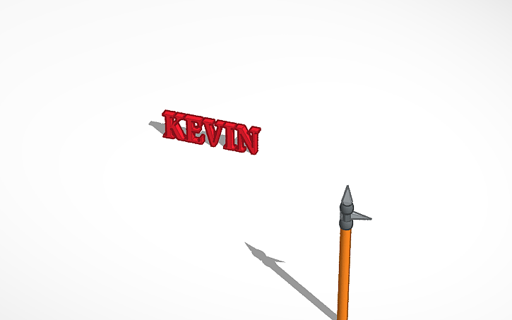 3D design Lanza INCA - Tinkercad