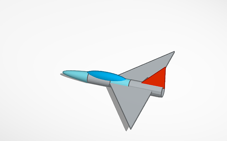 3D design jet - Tinkercad