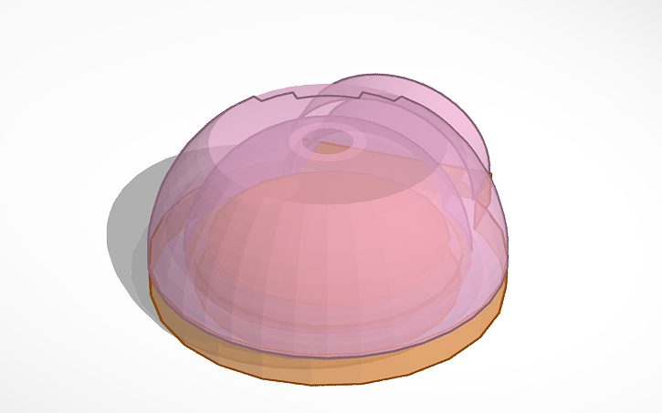 3D design Pizza Oven for Rocket Stove - Tinkercad