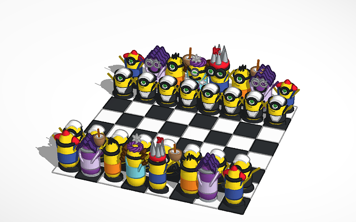 3d Design Minyon Santrancı Tinkercad