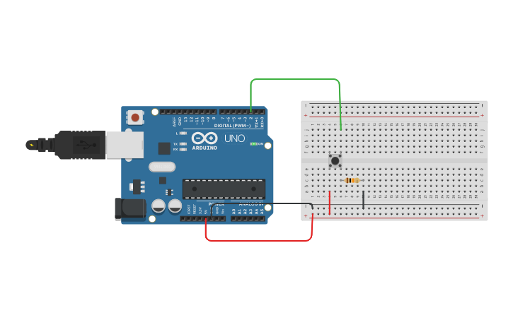 Circuit Design Digital Serial Communication Tinkercad