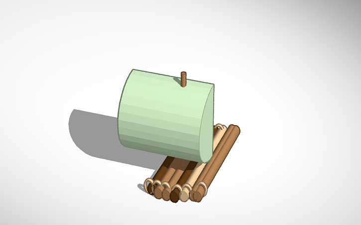 3D design Boat - Tinkercad
