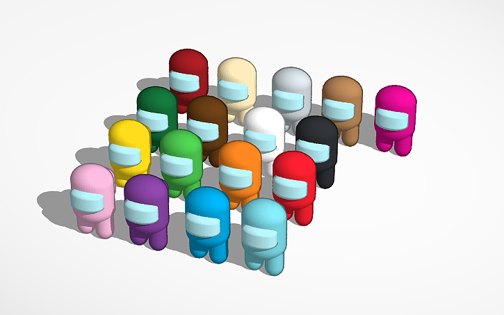3D design among us - Tinkercad