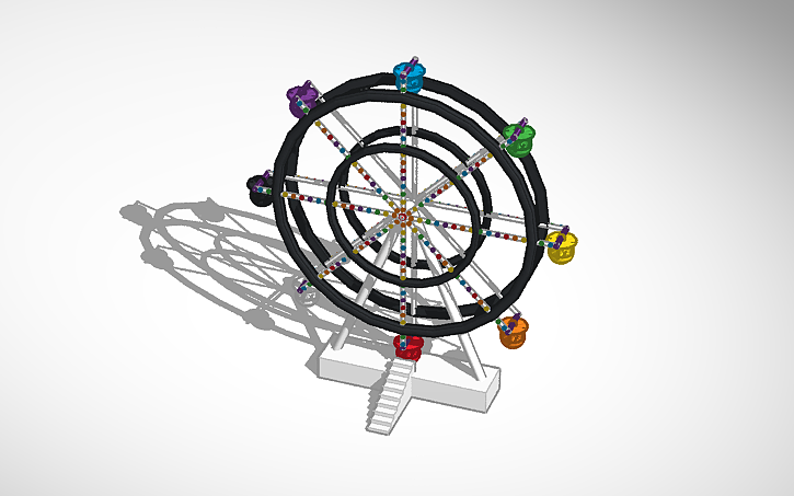 3D design Ferris Wheel | Tinkercad