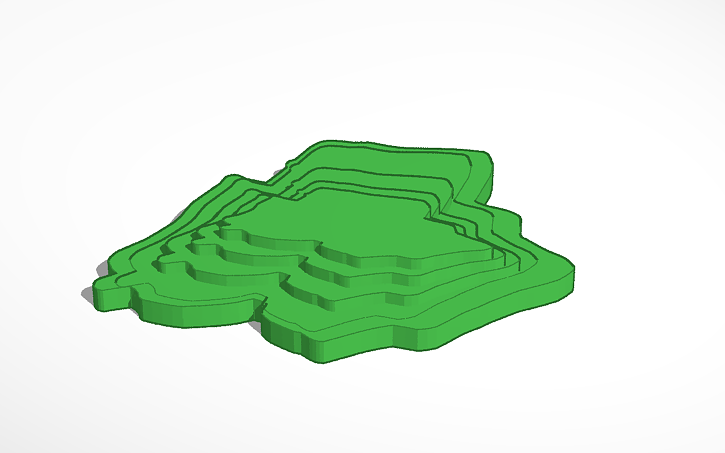3d Design 5 Layer Lettuce Tinkercad 