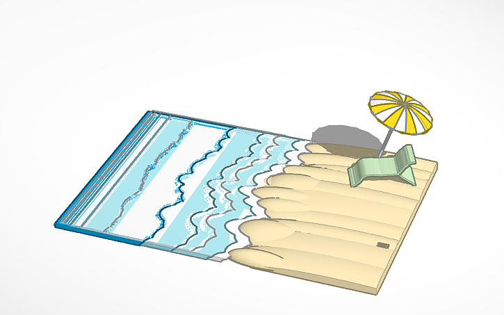 3D design The sweet Beach - Tinkercad