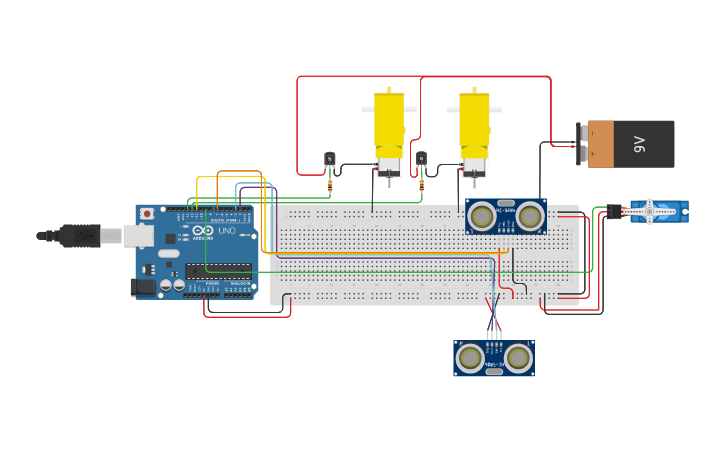 Circuit design T2_Vista preliminar de proyecto - Tinkercad