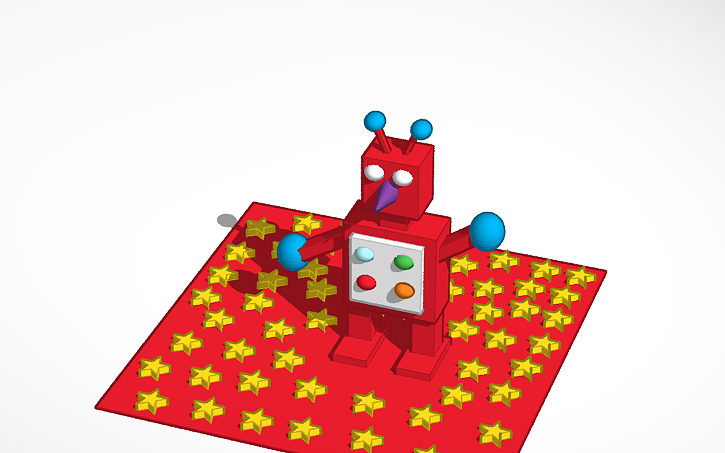 3d Design Robot Tinkercad