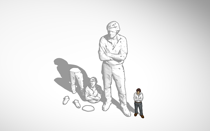 3D design Mini figurine - Tinkercad