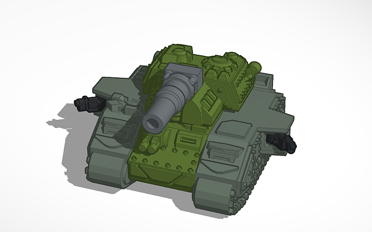 3D design Army Tank 101 | Tinkercad