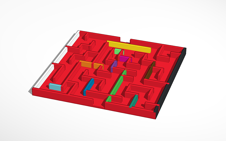 3D design Maze | Tinkercad