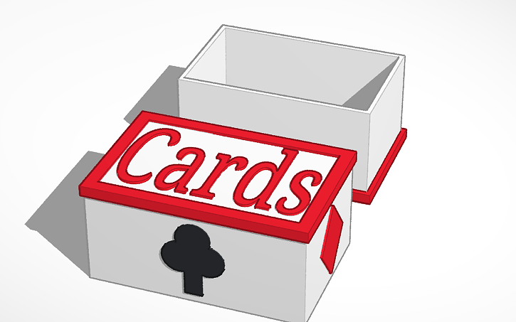 3D design card box | Tinkercad