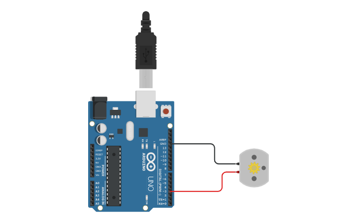 Circuit design p3A_PWM - Tinkercad