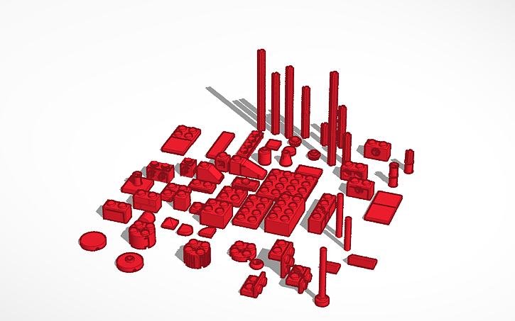 3D design lego - Tinkercad