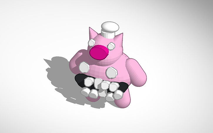 3D design Chef pigster | Tinkercad