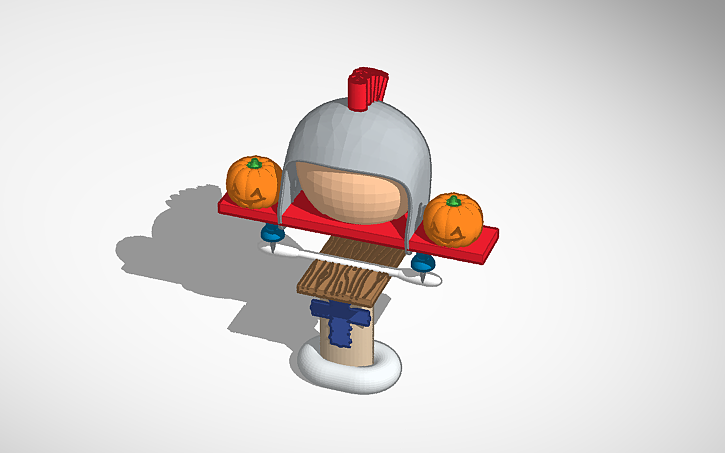 3D design Costume { # Tinktober } - Tinkercad