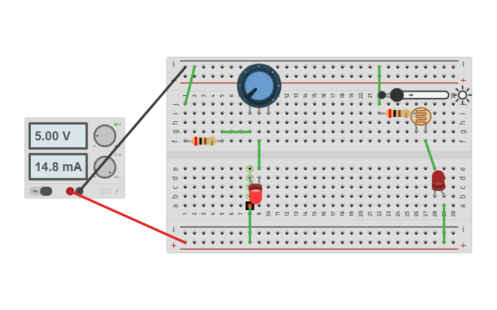 Circuit Design Challenge 4 Tinkercad