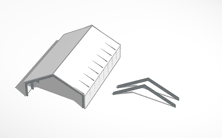 3D design building 2 - Tinkercad