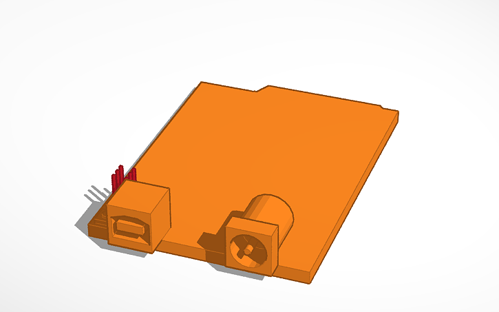 3d Design Arduino Uno Tinkercad 