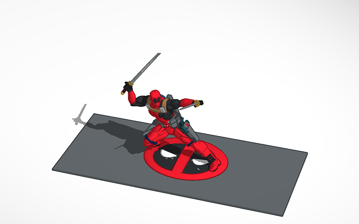 3D design Deadpool Kristian and Jed | Tinkercad