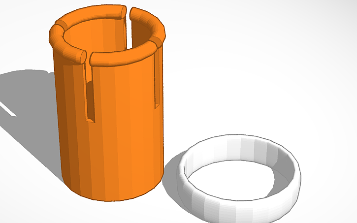 3D design Snap in Plastic Hinge | Tinkercad