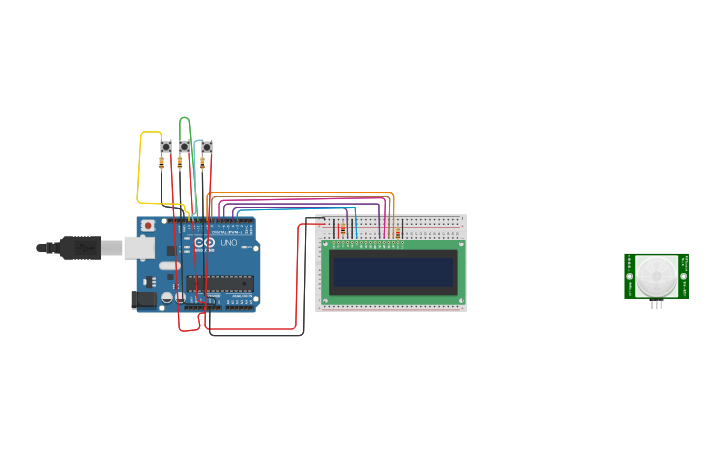 Circuit design Timer - Tinkercad