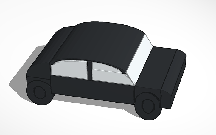 3D design Copy of Copy of Car Body - Tinkercad