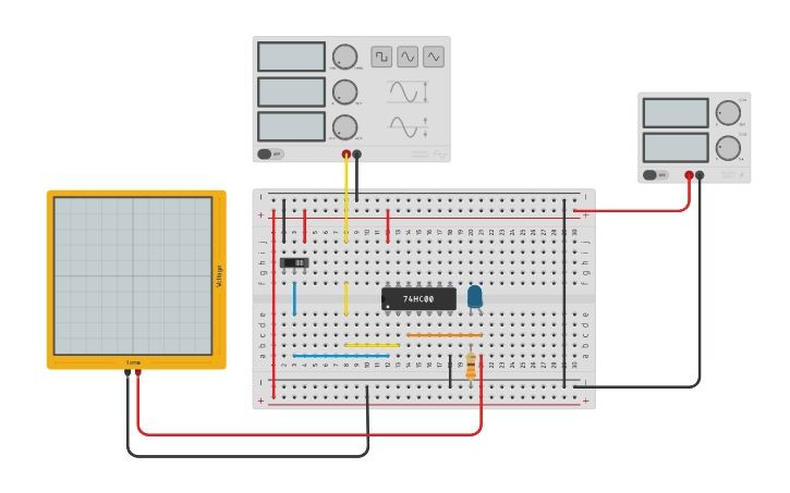 Circuit design CIrcuito Aula 01.2 - Tinkercad