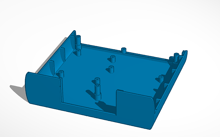 3D design Spyder Tally Chassis - Bottom - Tinkercad