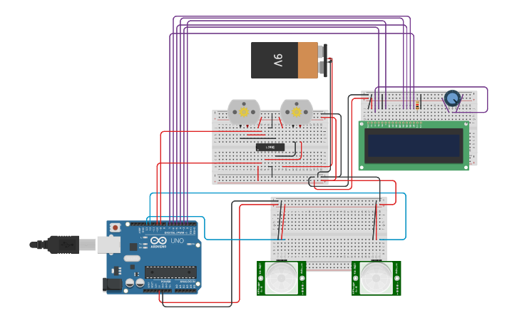 Circuit design AC - Tinkercad