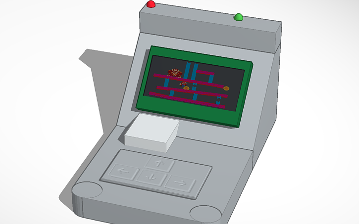 3D design donkey kong game | Tinkercad
