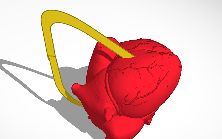 3D design heart - Tinkercad